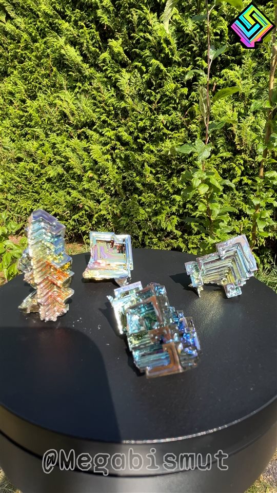 Bismuth crystal options